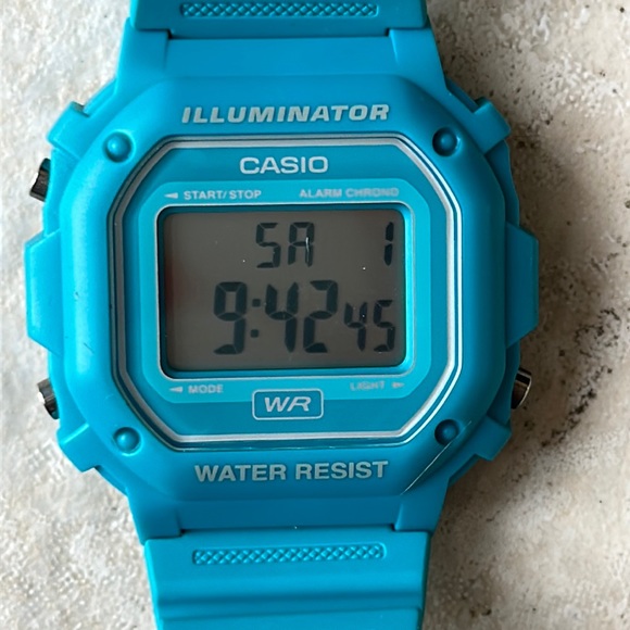 Casio | Accessories | Casio F8wh Alarm Illuminator Chrono Digital Wr ...